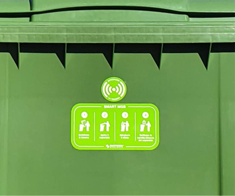 Smart waste collection systems for sorted-waste containers | Mattiussi ...