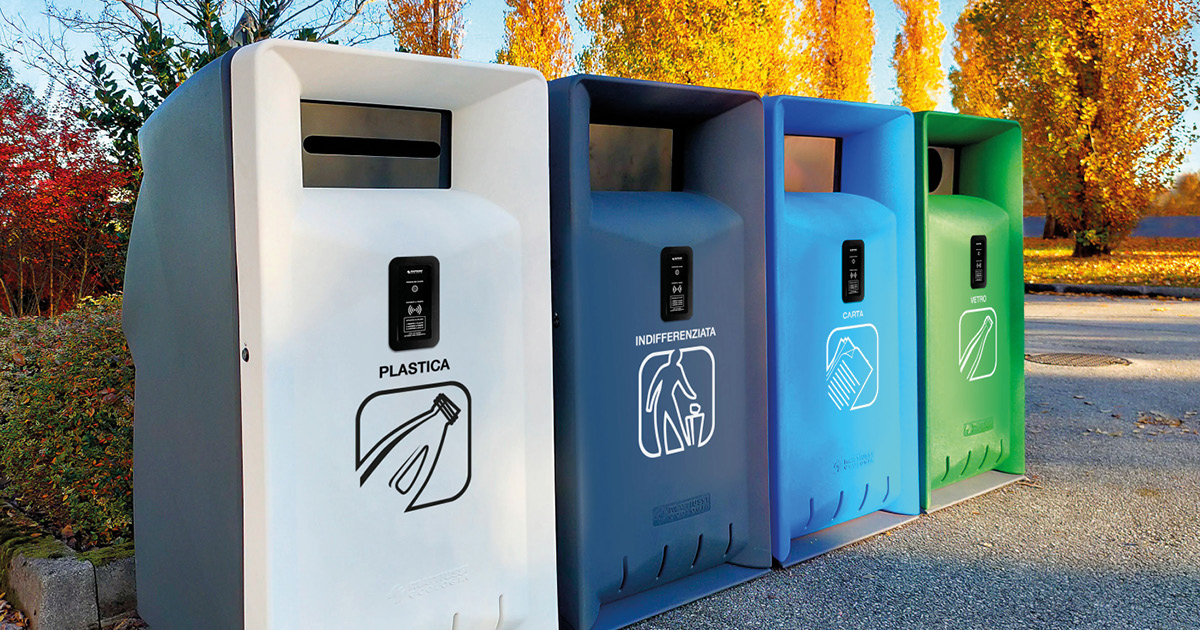 Smart access control systems for sorted-waste containers | Mattiussi ...